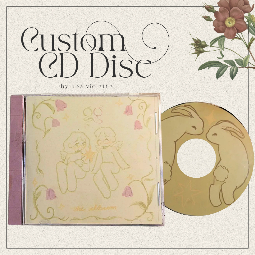 Custom CD CD Burning and Art Services Music Lover Gifts by ube violette ...