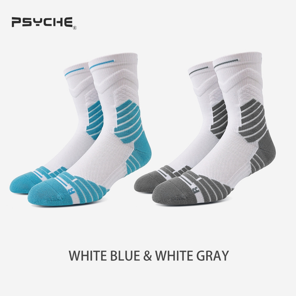 Buy 1 Take 1 PSYCHE Basketball Socks NBA Men Kids Towel Bottom Non-Slip ...