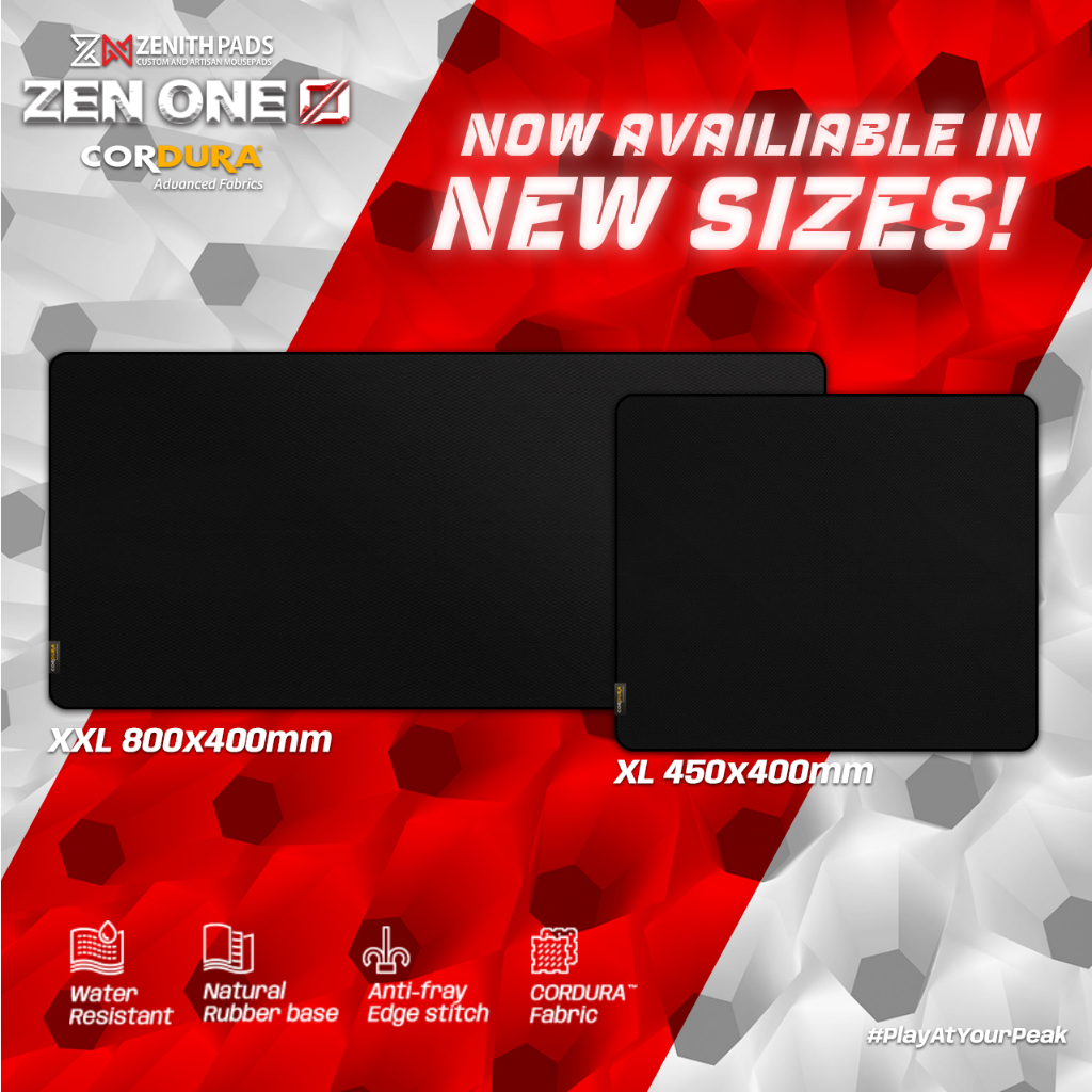 Zen One Zero - Cordura Gaming Mousepad | Shopee Philippines