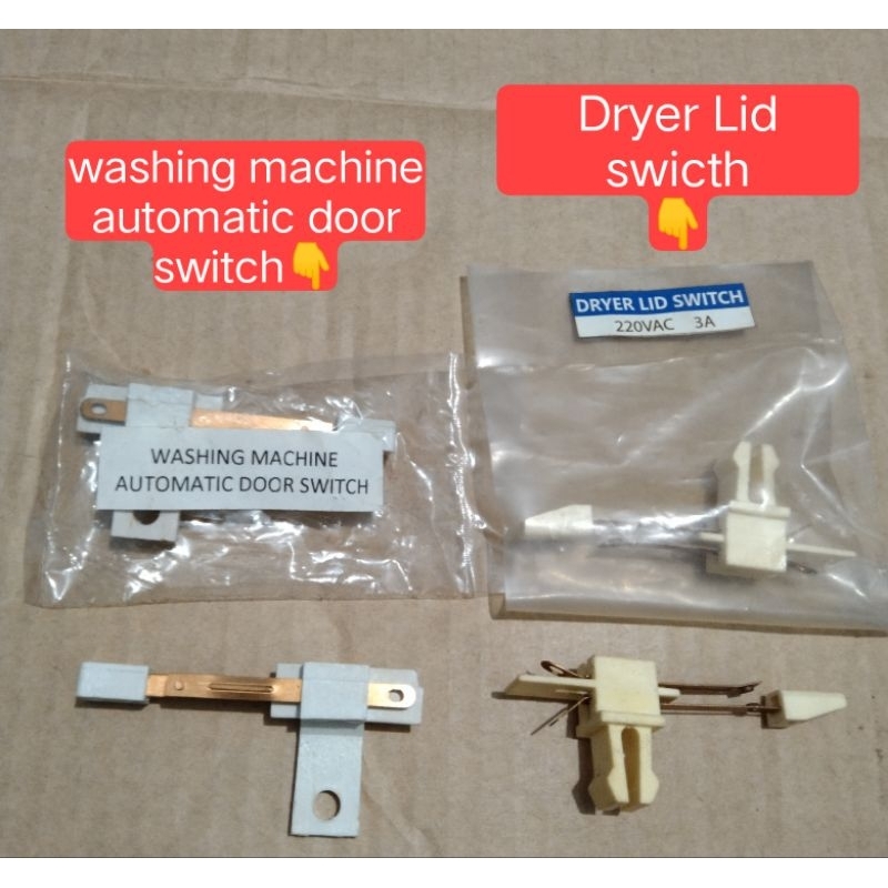 ORIGINAL AUTOMATIC DOOR SWITCH AND DRYER SWITCH FOR WASHING MACHINE ...