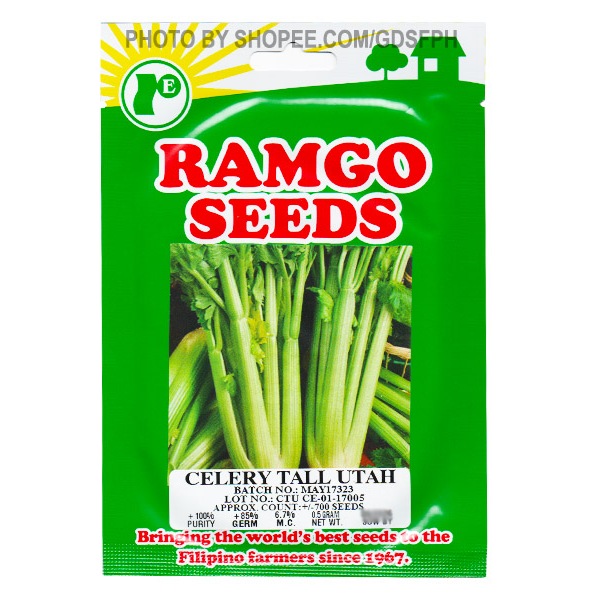 Ramgo RPD Seeds Celery Tall Utah .5g (ORIGINAL PACKAGING) gdS41207 ...
