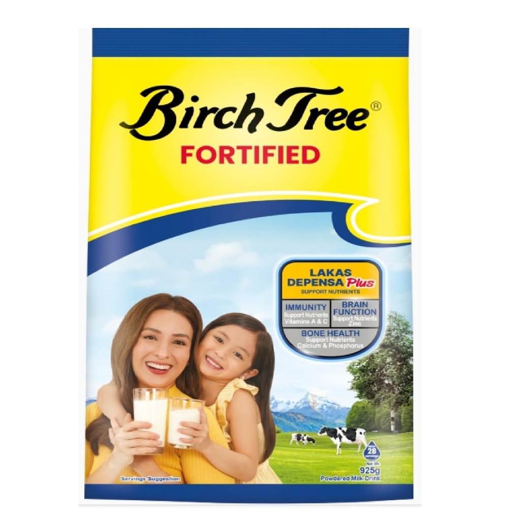 Birch Tree Fortified Milk Plain 925G | Shopee Philippines