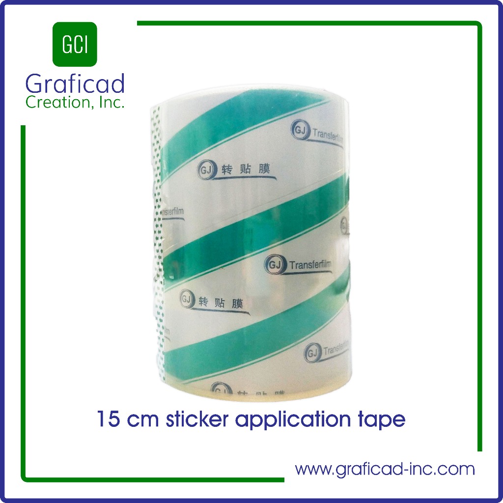 15 cm (6) Sticker Application Transfer Tape Lifter | Shopee Philippines