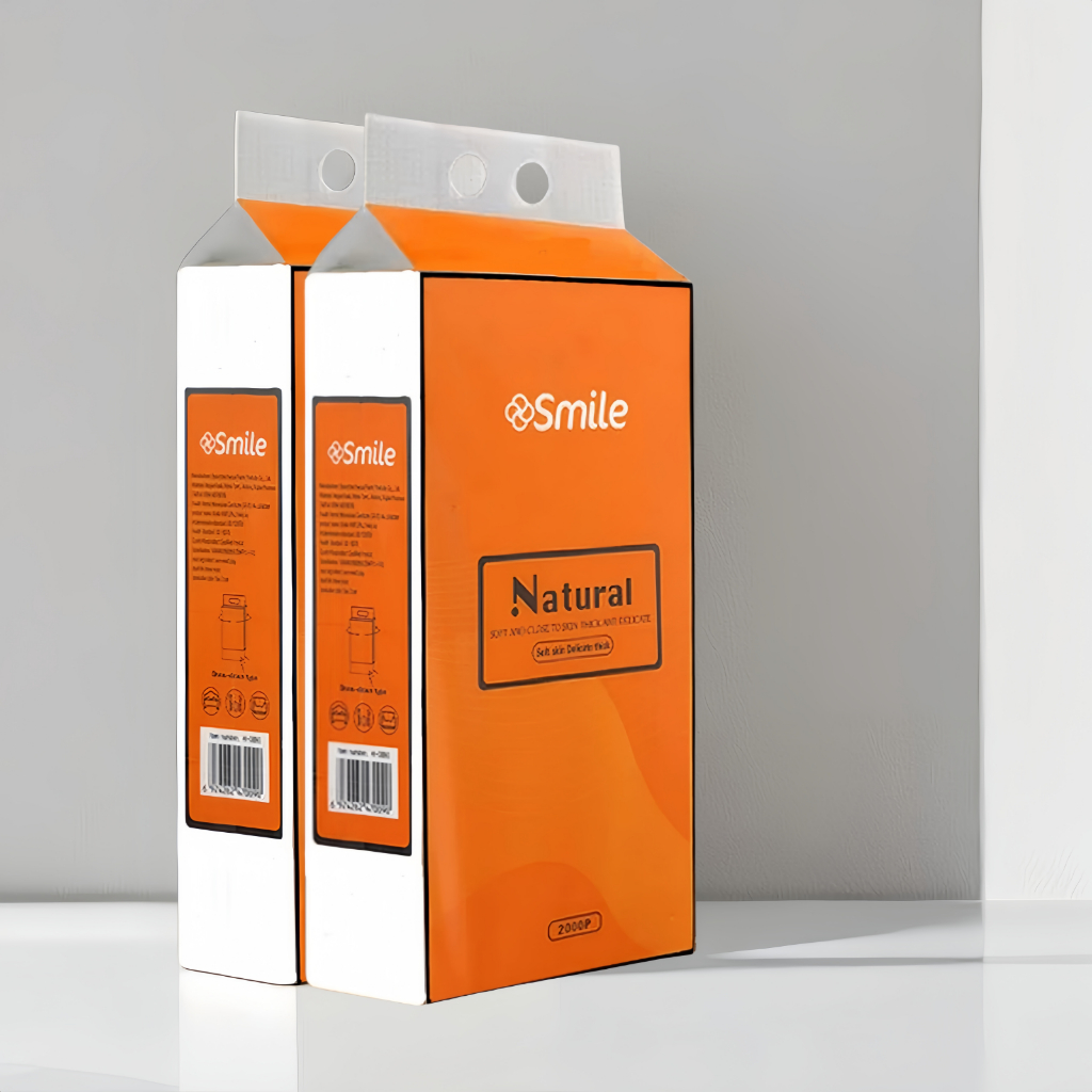 2000 sheets Hanging Wall Tissue Household Hand Paper air cushion Toilet ...