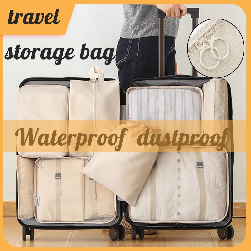 travel organizer bag Big capacity luggage organizer Portable Anti ...