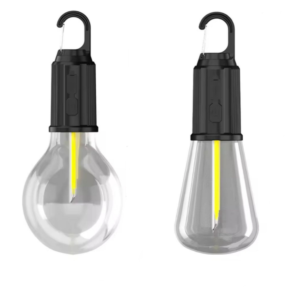 3 Model Rechargeable Light Bulb LED Camping Light Waterproof Hanging ...