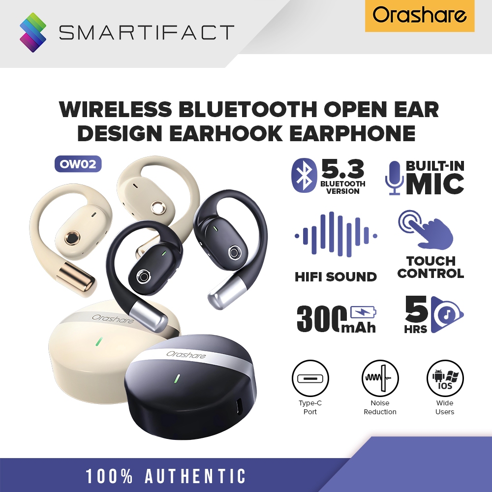 Orashare OW02 OWS Bluetooth Earphone Open Earbuds Design Earhook ...