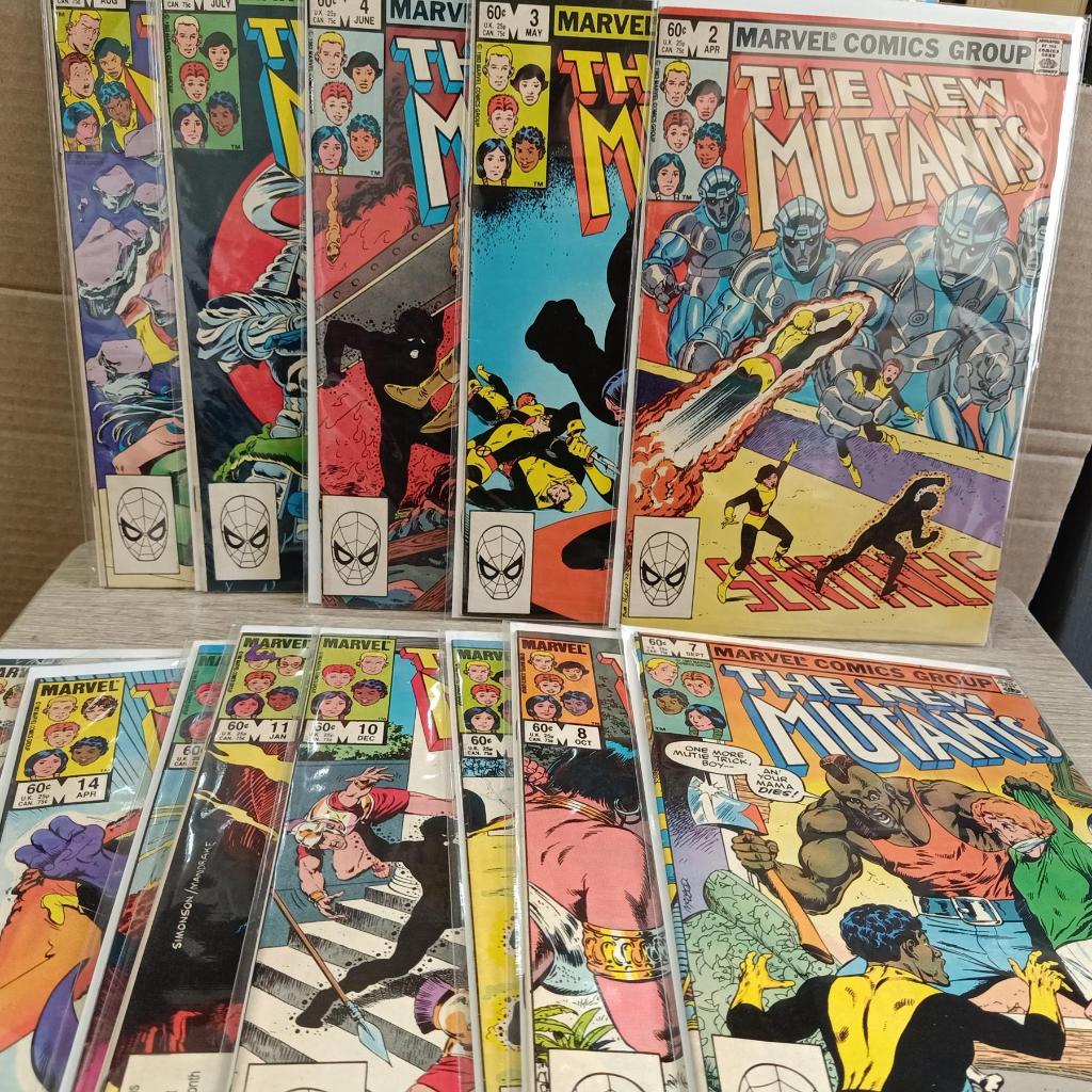 New Mutants #2 to #50 (1983 Marvel comics) - price per piece | Shopee ...