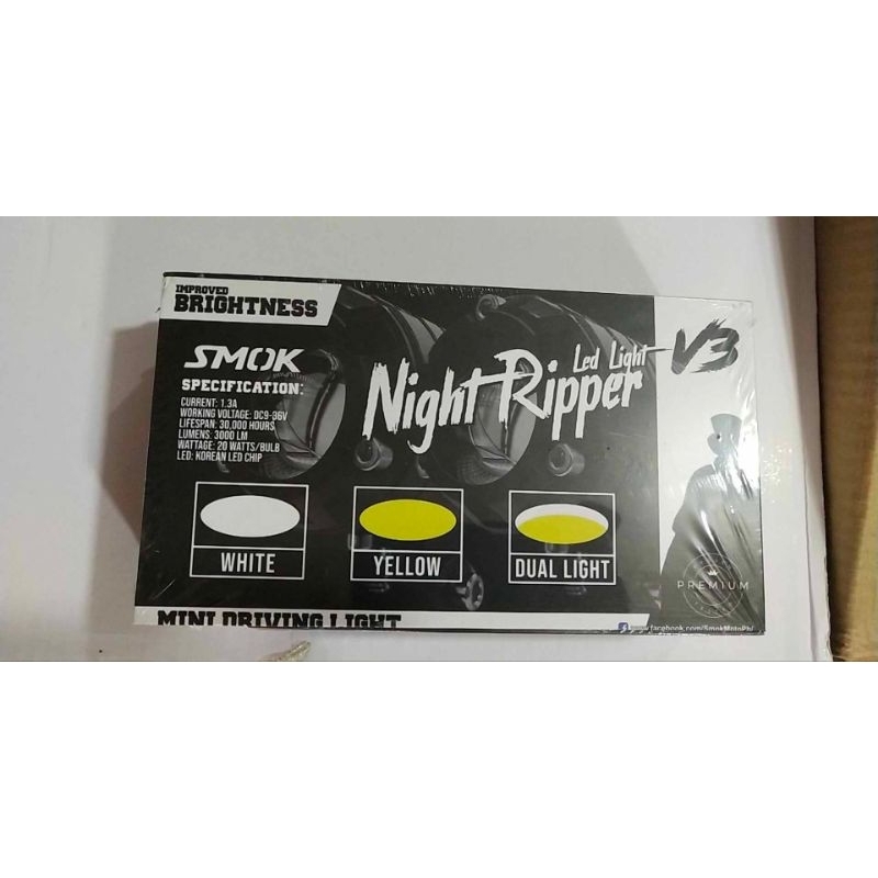 SMOK Night Ripper V3 Mini driving light | Shopee Philippines