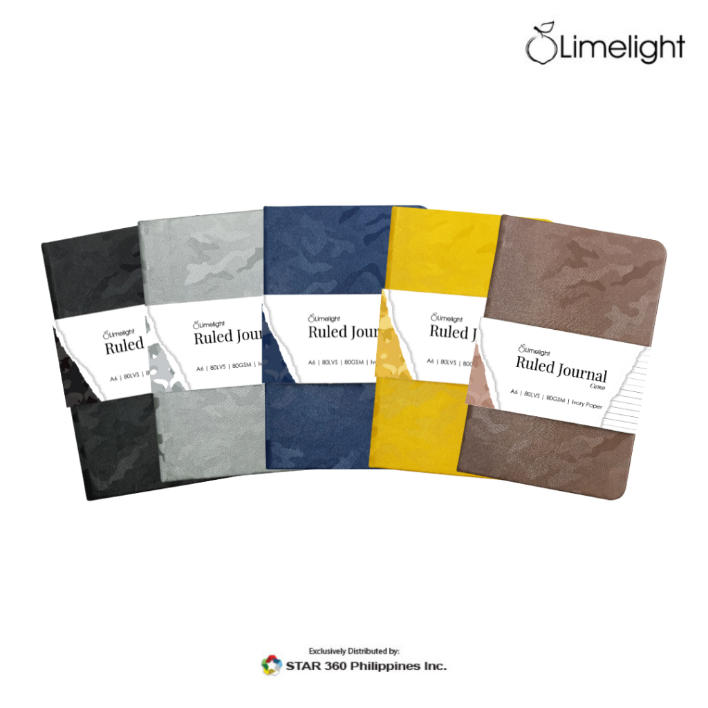 Limelight A6 Hardbound Ruled Journal Camo | Shopee Philippines