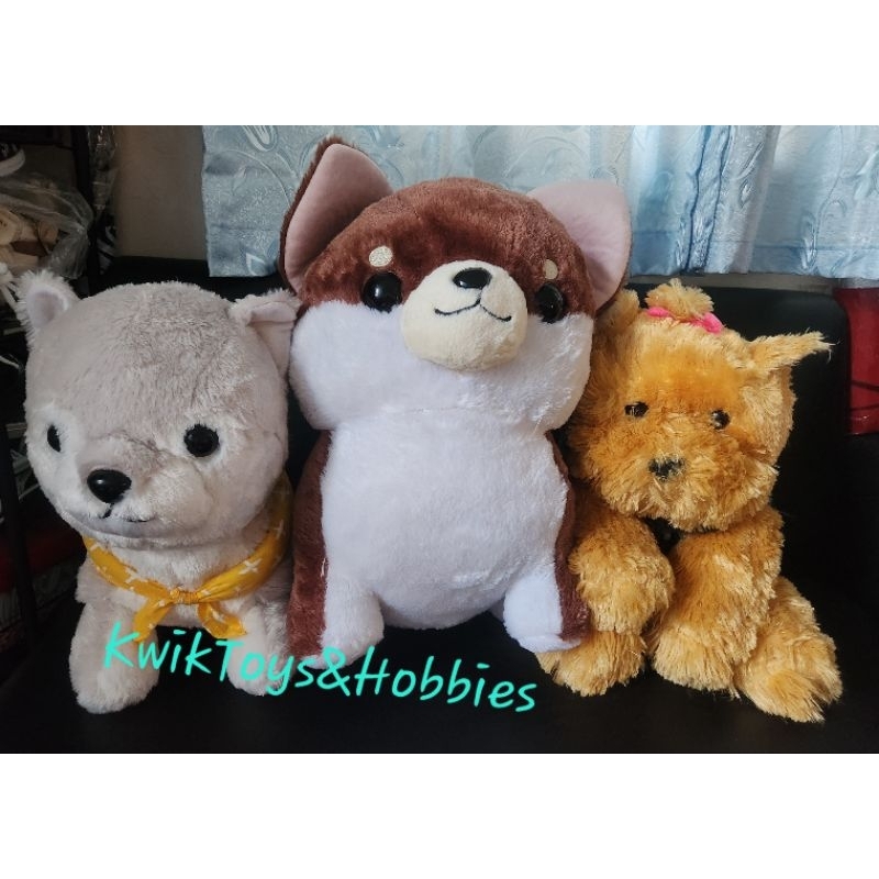 Amuse Huggable Dog Stuff Toy | Shopee Philippines