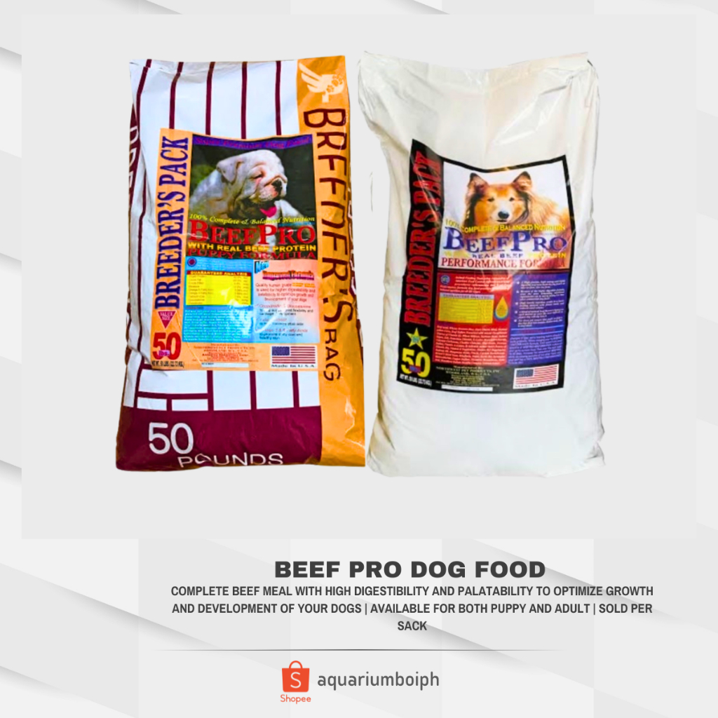 Beef Pro Dry Dog Food (1 sack) | Shopee Philippines