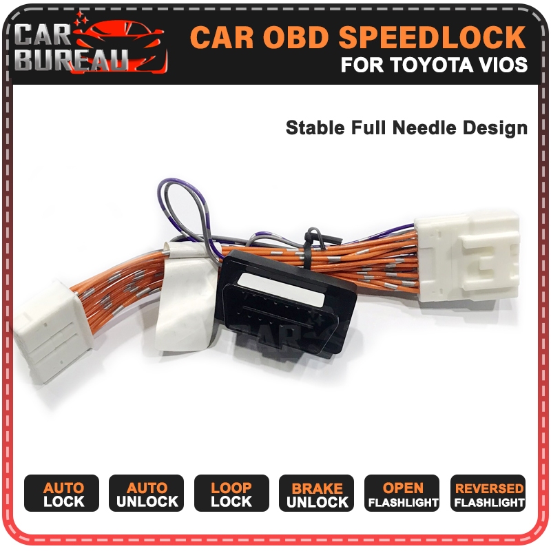OBD Speed Lock for Toyota Vios 2014 - 2020 | OBD Speedlock Automatic ...
