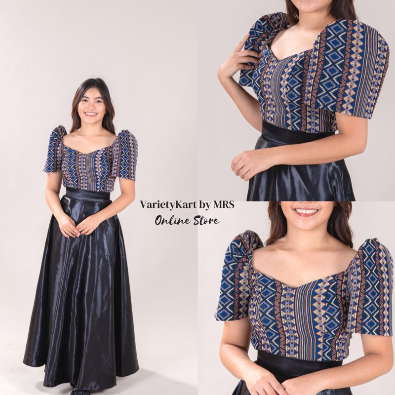 Filipiniana ETHNIC INABEL LINOCO | Shopee Philippines