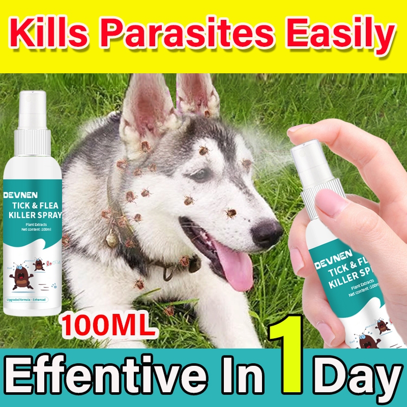 Tick and Flea Spray Remover for Dog and Cat Anti Garapata for Dog Anti ...