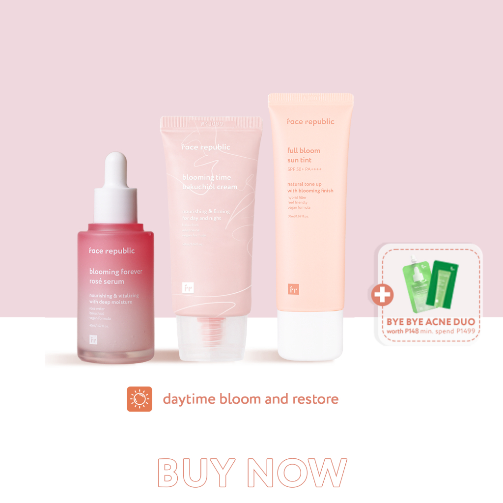 Face Republic Blooming Line Skincare Set - For Anti-Aging | Shopee ...