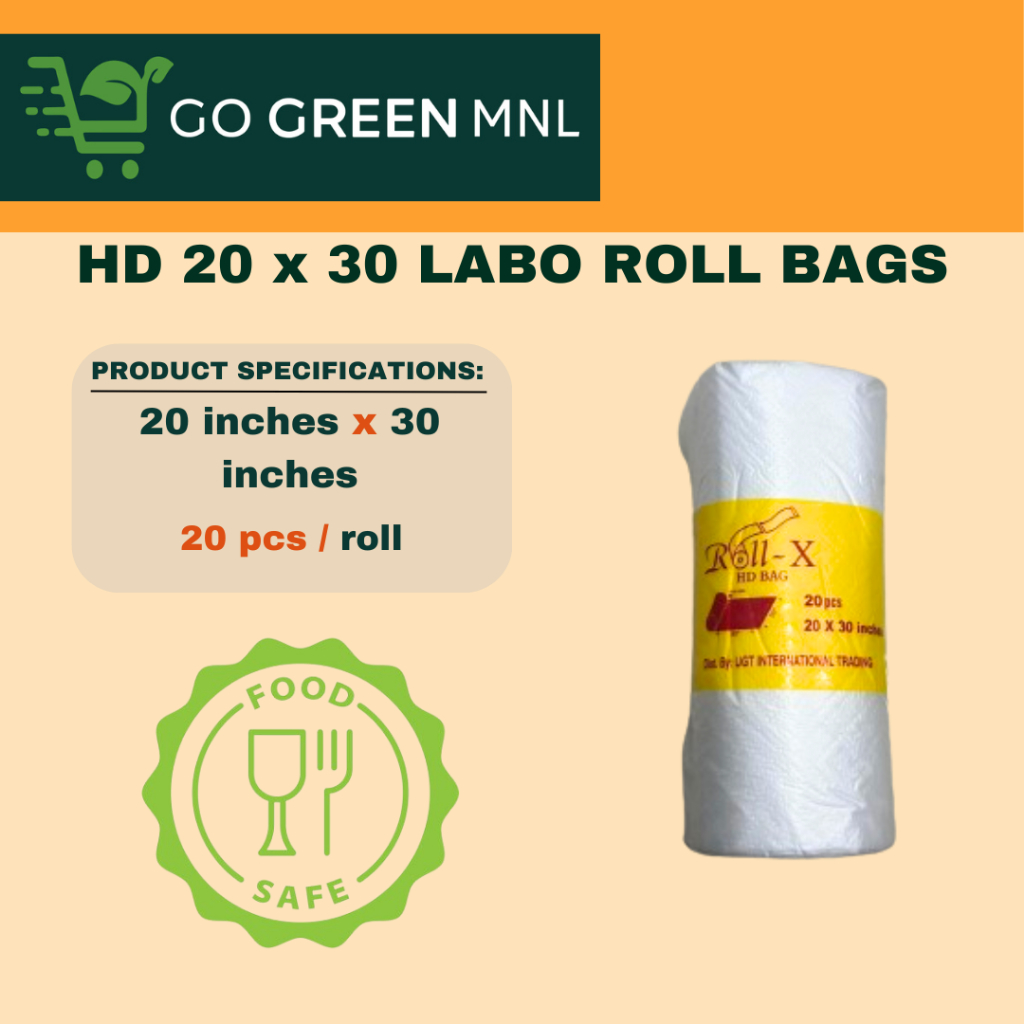 Labo & Linaw All-Purpose / Multi-Purpose Packing HD Roll Plastic Bag ...