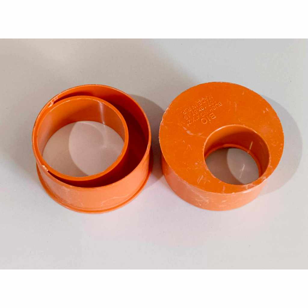 BIOPIPE ORANGE PVC REDUCER COUPLING 2X3 2X4 3X4 | COMPATIBLE IN ALL ...
