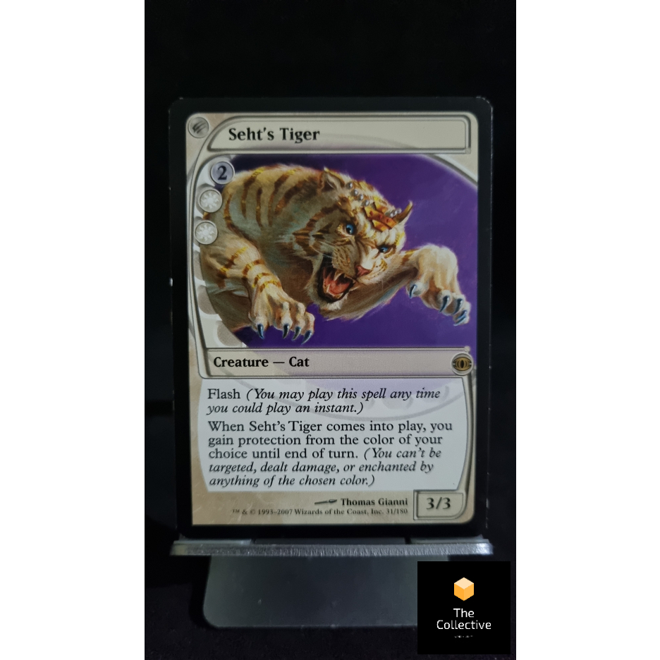 Magic the Gathering - MTG Card Game - Seht's Tiger - FUT (NF) [WHITE ...