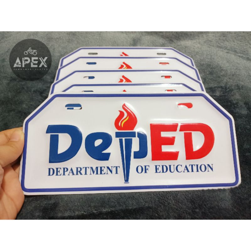 DEPED Plate for Motorcycle | Shopee Philippines