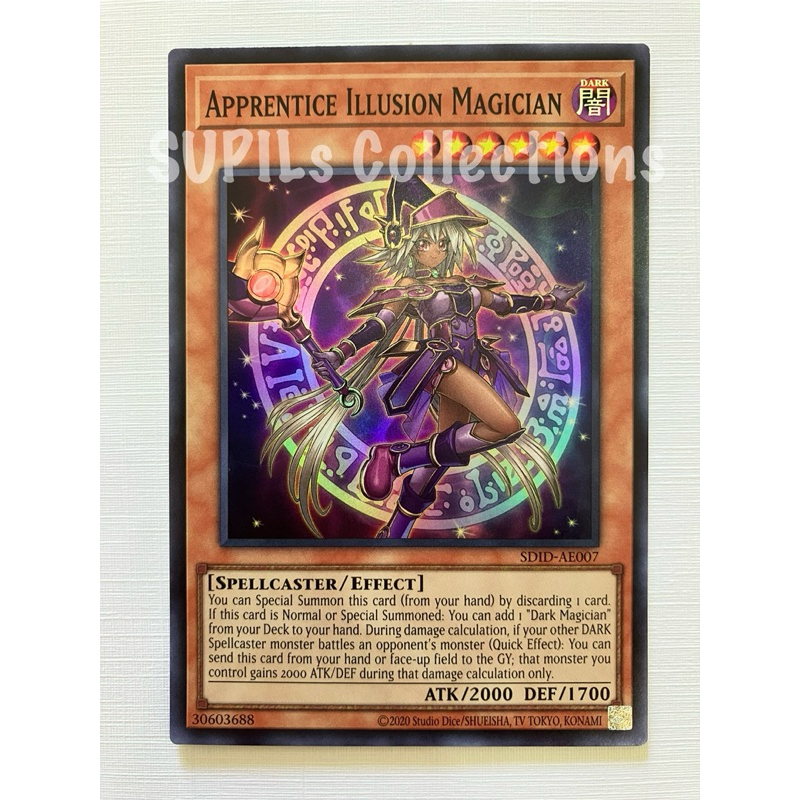 YuGiOh! OCG AE Apprentice Illusion Magician SDID-AE007 (SR) | Shopee Philippines