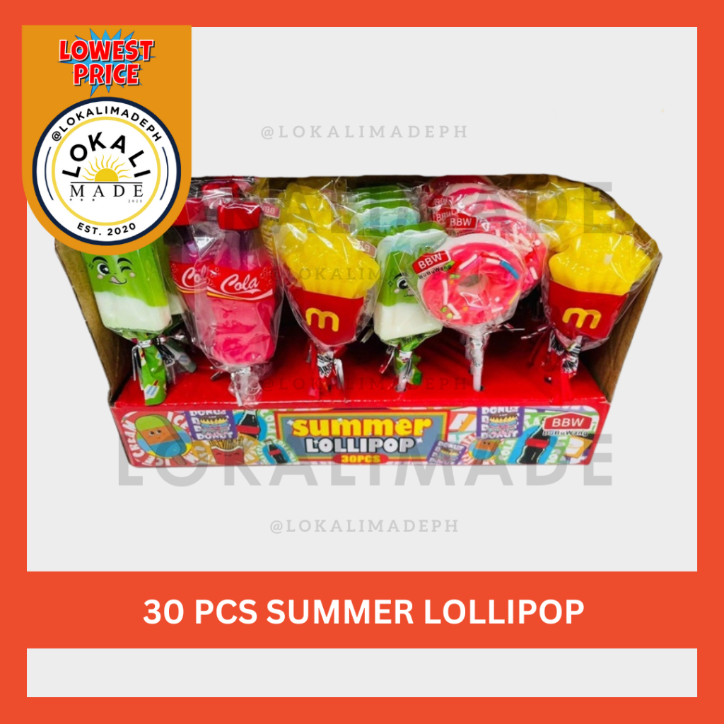 30 Pcs Love Lollipop, Heart Lollipop | Lootbag Filler, Paninda ...