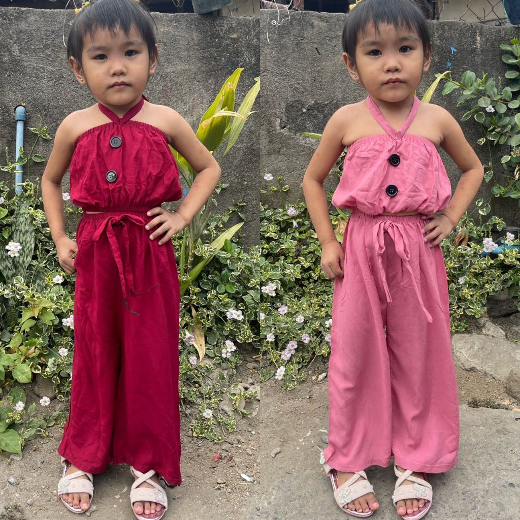 Tube Buttoned Sexy Cute Design Terno Squarepants （4-7yrs old ） | Shopee ...