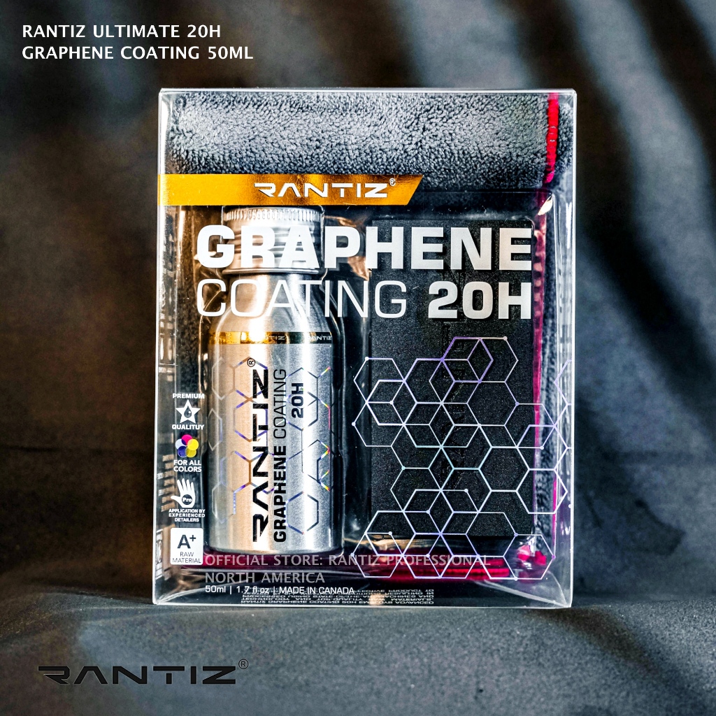 ORIGINAL RANTIZ ULTIMATE GRAPHENE COATING 20H 50ML MADE IN CANADA ...