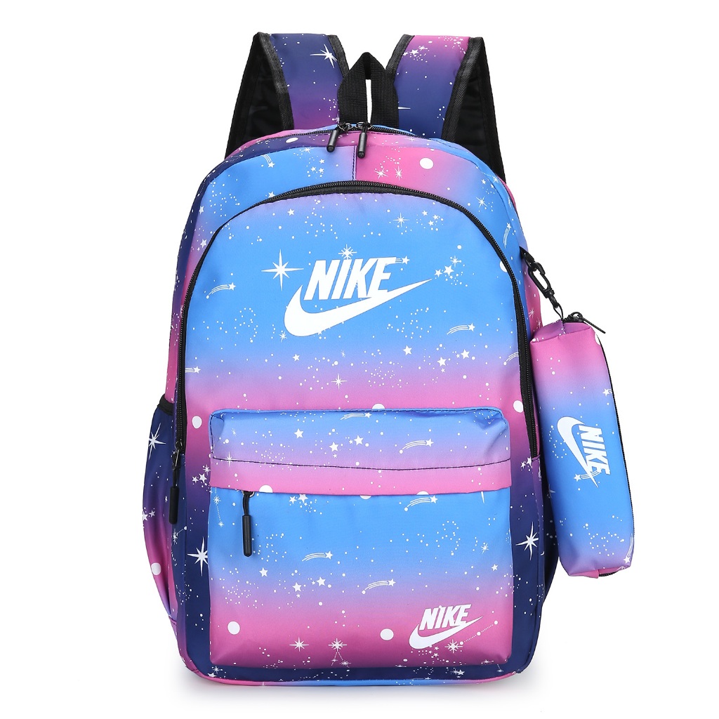 Starry sky version 2in1 backpack comes with small bag 17 inch | Shopee ...