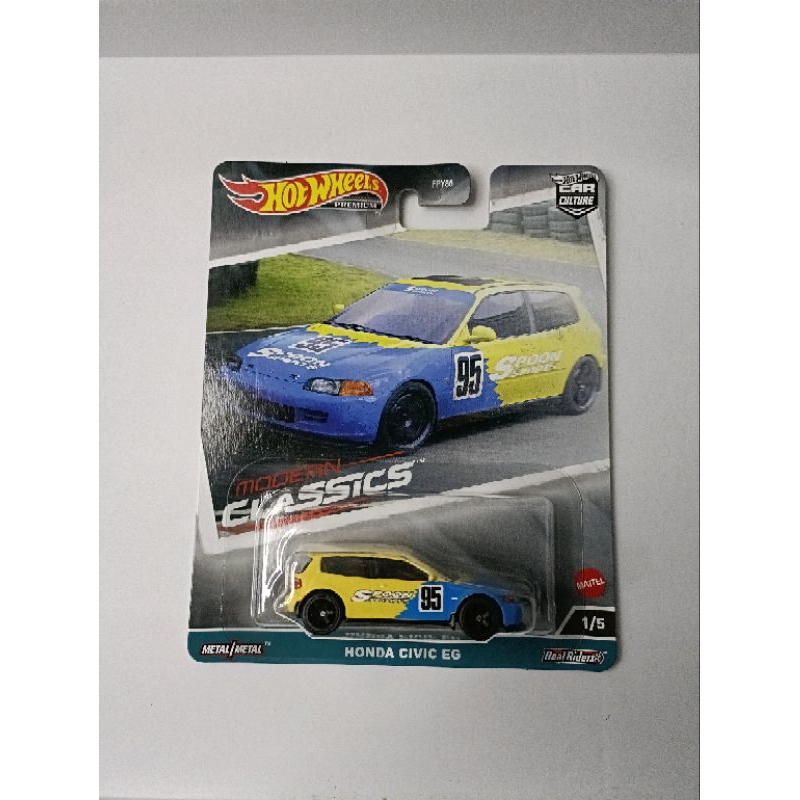 Hot Wheels Premium Honda Civic Spoon EG | Shopee Philippines