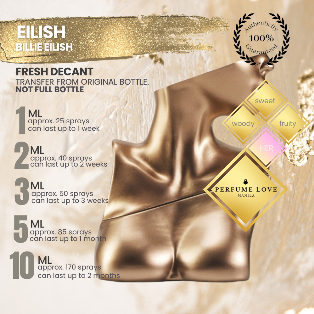 PERFUME DECANT Billie Eilish Eau De Parfum | Shopee Philippines