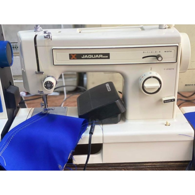 Jaguar heavy duty sewing machine (foot pedal) | Shopee Philippines