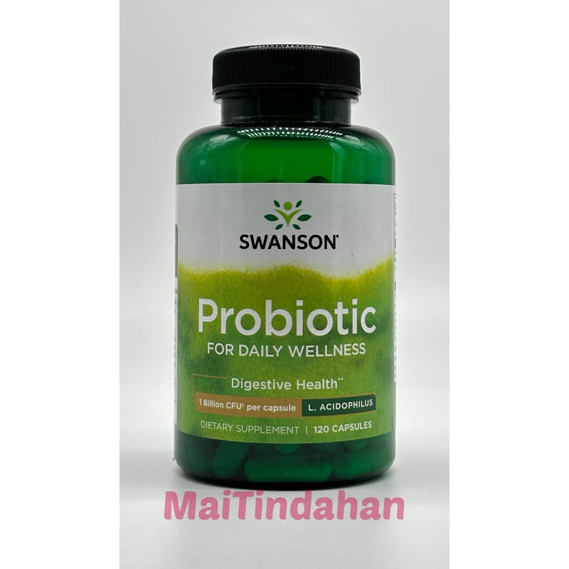 Swanson Probiotic Digestive Health, 6/26 Expiry 1 Billion CFU per ...