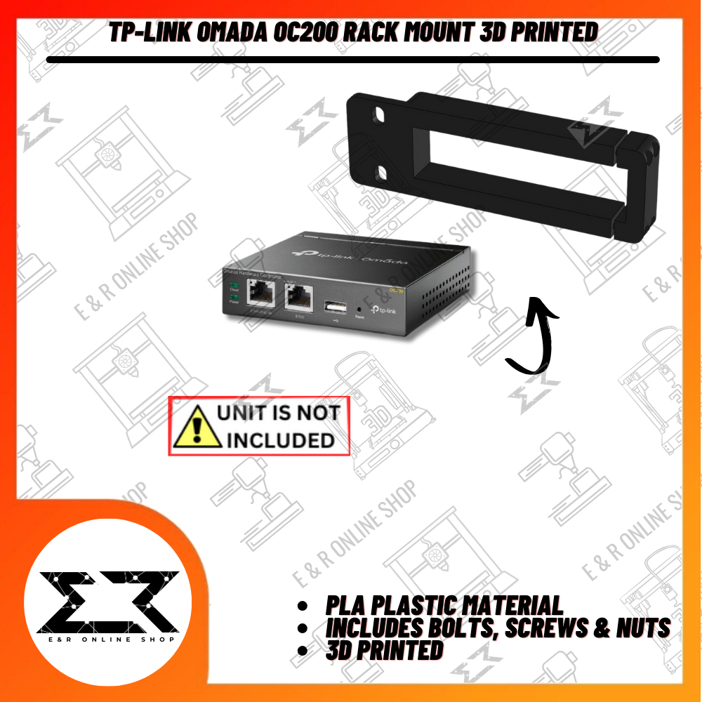 TP-L1NK Omada OC200 Rack Mount 3D Printed | Shopee Philippines