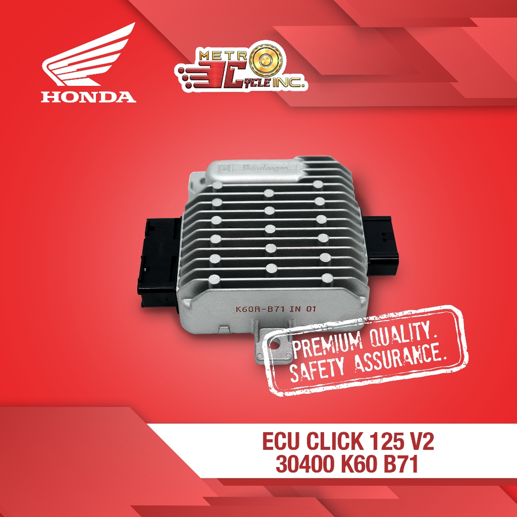 Honda genuine ECU engine control unit for Click 125 V2 30400k60b71 ...