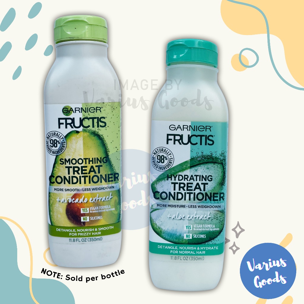 GARNIER Fructis Hair Food Nourish Smoothing Conditioner Frizzy Hair ...