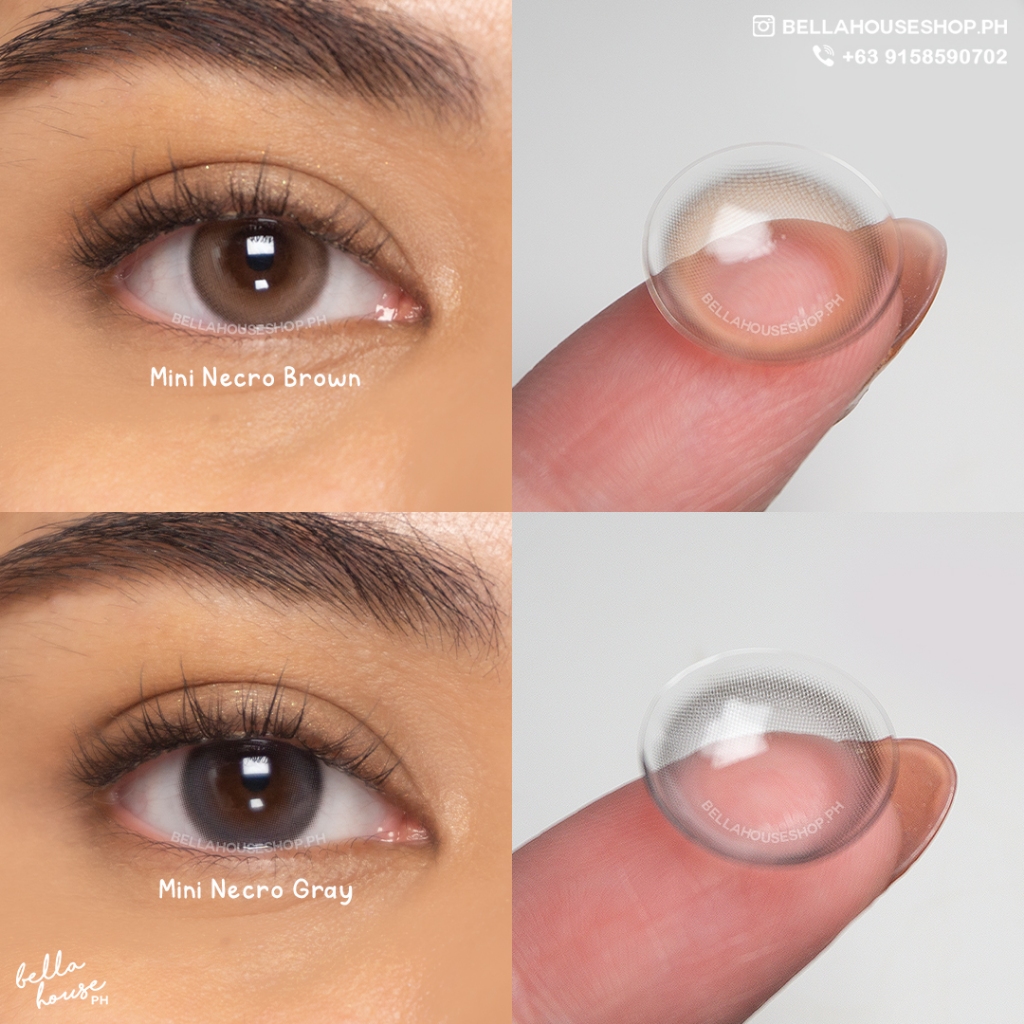 Mini Necro Series (Natural Brown, Gray Nongraded & Graded Silicone ...