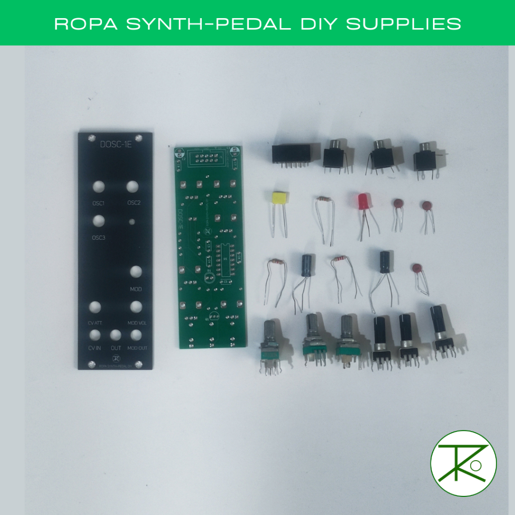 DIY Eurorack Modular Synthesizer Module DOSC-1E DIY KIT Synth Voice ...