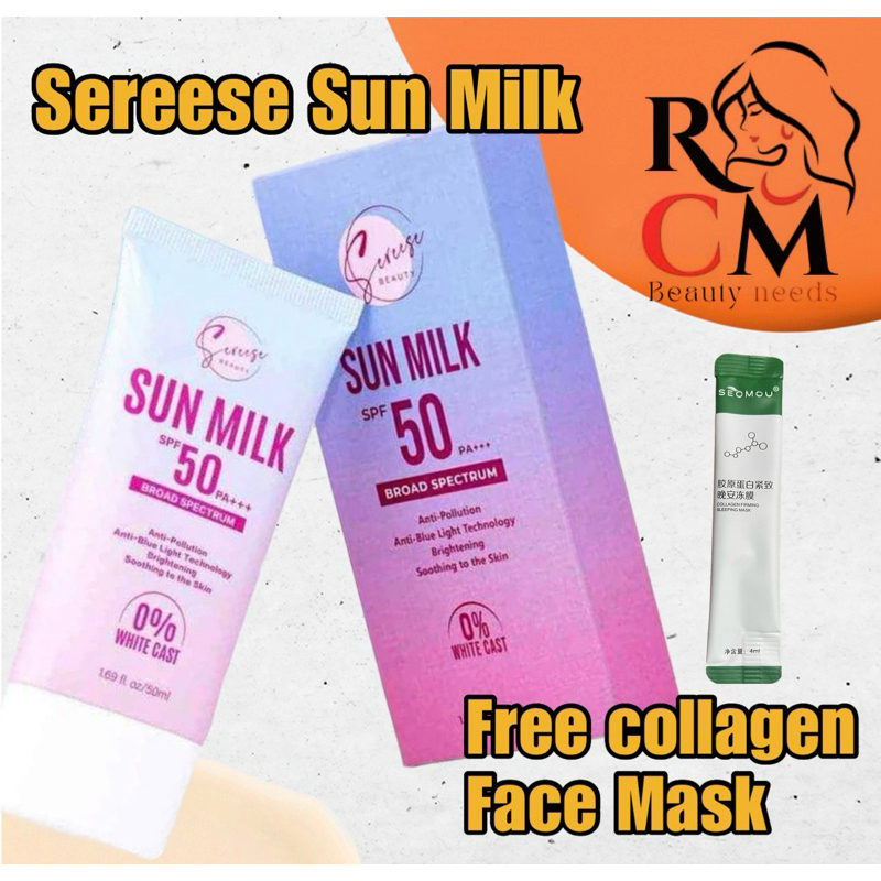SEREESE BEAUTY Sun Milk | Shopee Philippines