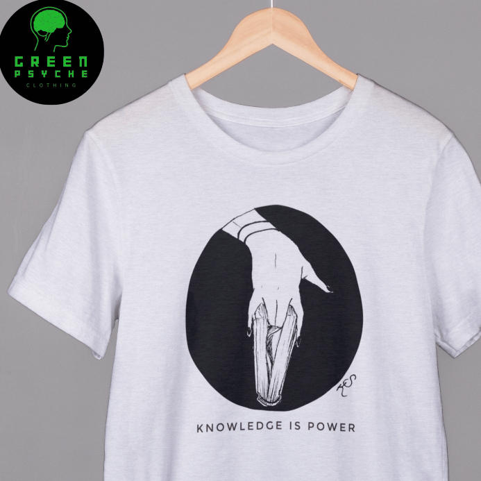 Knowledge is Power Statement shirt graphic print Design for Men Women ...
