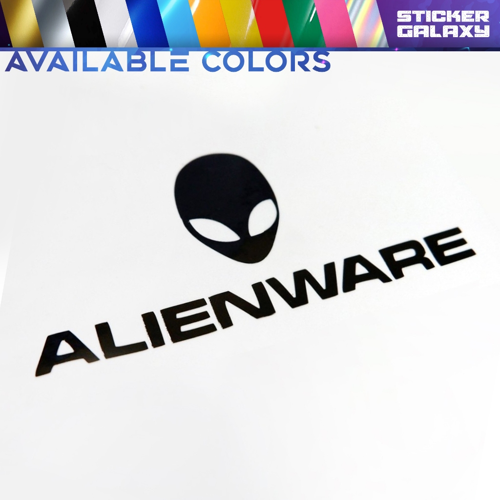Alienware WATERPROOF STICKER for pc gamer for pc case, laptop ...