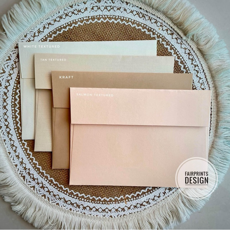 10pcs Rectangle envelopes weddings / debut / birthday envelope liner ...