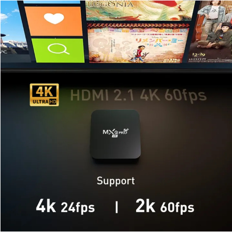 MX Q PRO 4K Ultra HD 5G TV Box 32+512G Wireless Wifi Quad Core Android ...