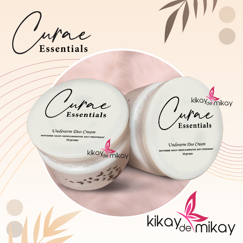 CURAE UNDERARM DEO CREAM WHITENING DEO CREAM Odor Protection Lighten ...