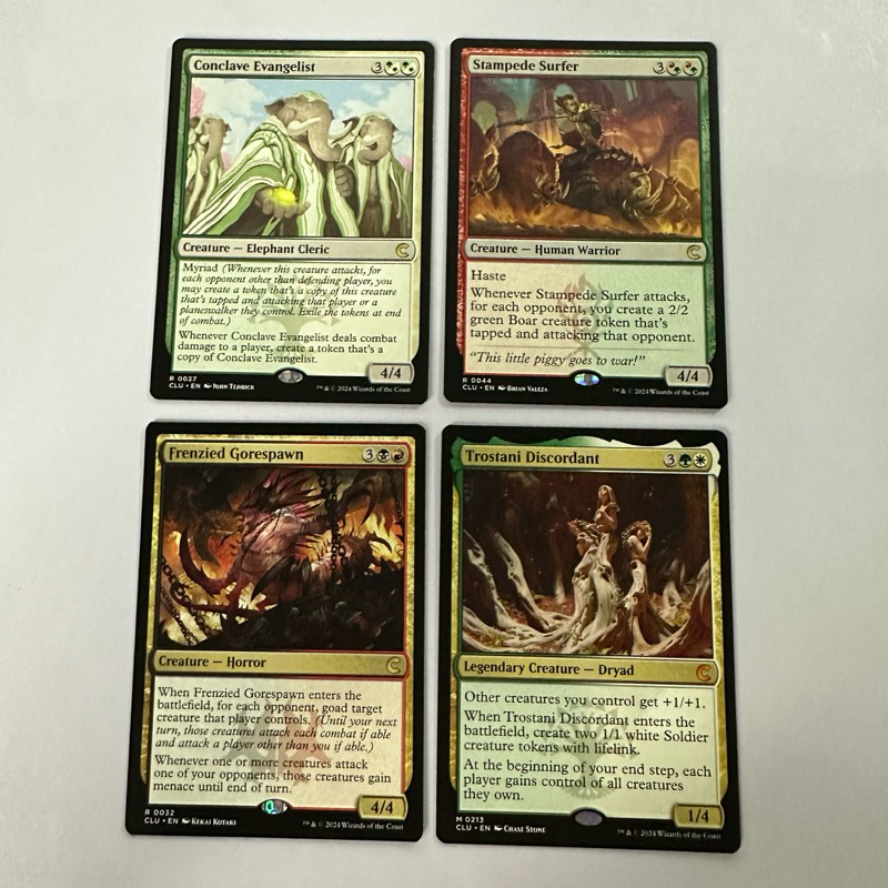 CONCLAVE EVANGELIST STAMPEDE SURFER TROSTANI DISCORDANT FRENZIED ...