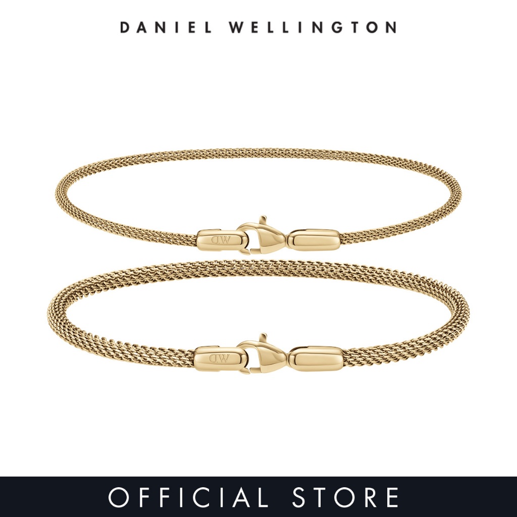 Daniel Wellington Tide Mesh Bracelet Evergold Gold Fashion Bracelet for ...