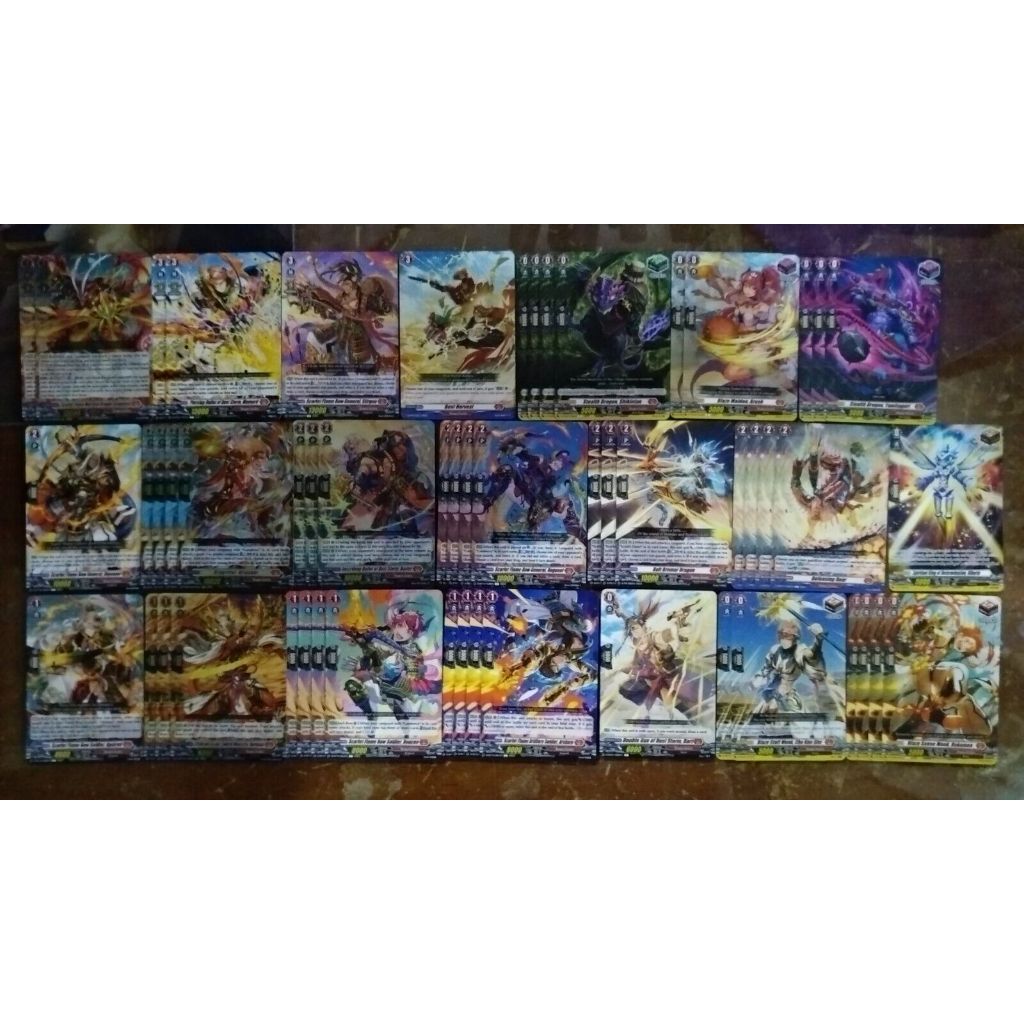 CFV Scarlet Flame Marshal Gandeeva Deck Dragon Empire Cardfight ...