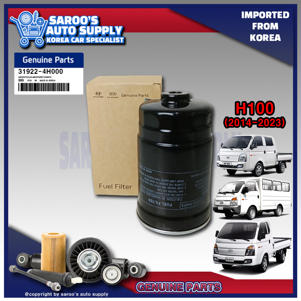 [Genuine] Fuel Filter For H100 (04-23) , 2500cc , 2600cc , D4BB , D4BH ...