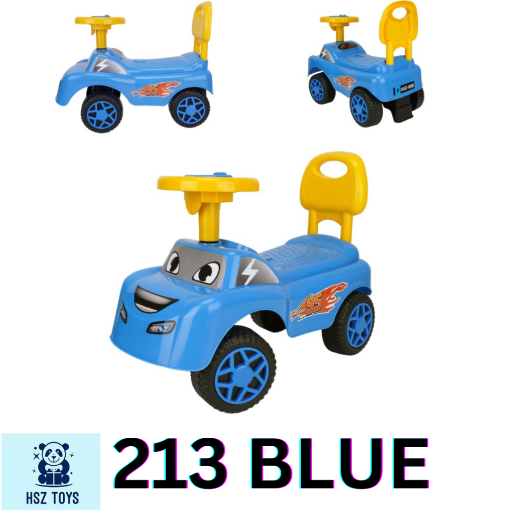 HSZ Mega Car Kiddie Toon Car Ride on Car for Kid's 4 Wheels Baby Toy ...