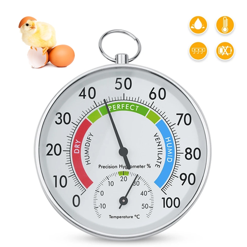 Chicken brood thermometer Poultry breeding temperature and Humidity ...